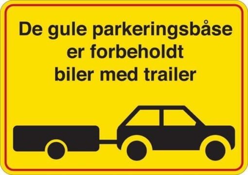 Forbeholdt el-biler. P skilt • E-skilte