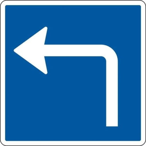 Pile skilte • Vis vej med skilte med letgenkendelige symboler • E-skilte