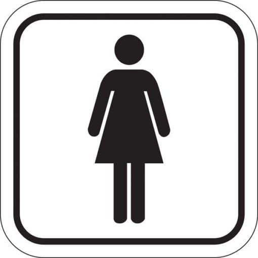 Toilet skilte 🚾 - E-skilte - Køb dit Toilet skilt lige her