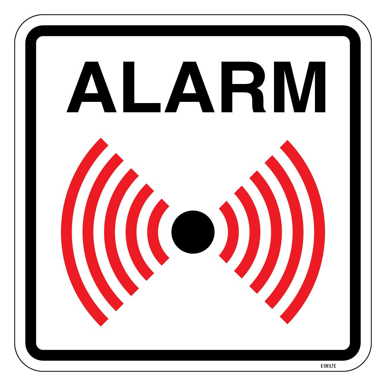 Opvask. Piktogram skilt - E-skilte