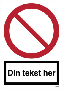 Design Selv Skilt - Design dit eget skilt med skiltedesigneren - E-Skilte