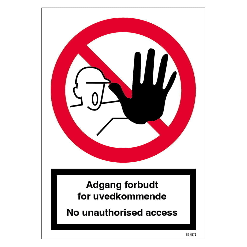 Forbudsskilte - Side 18 af 20 - Tydeliggør et forbud med ...