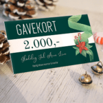 Lav Selv Gavekort: Personlige Gaver, der Glæder | E-Skilte
